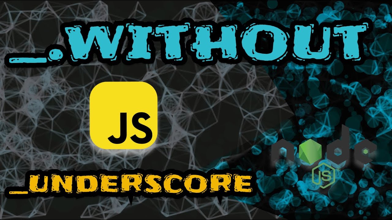 Implementing _.without from underscore