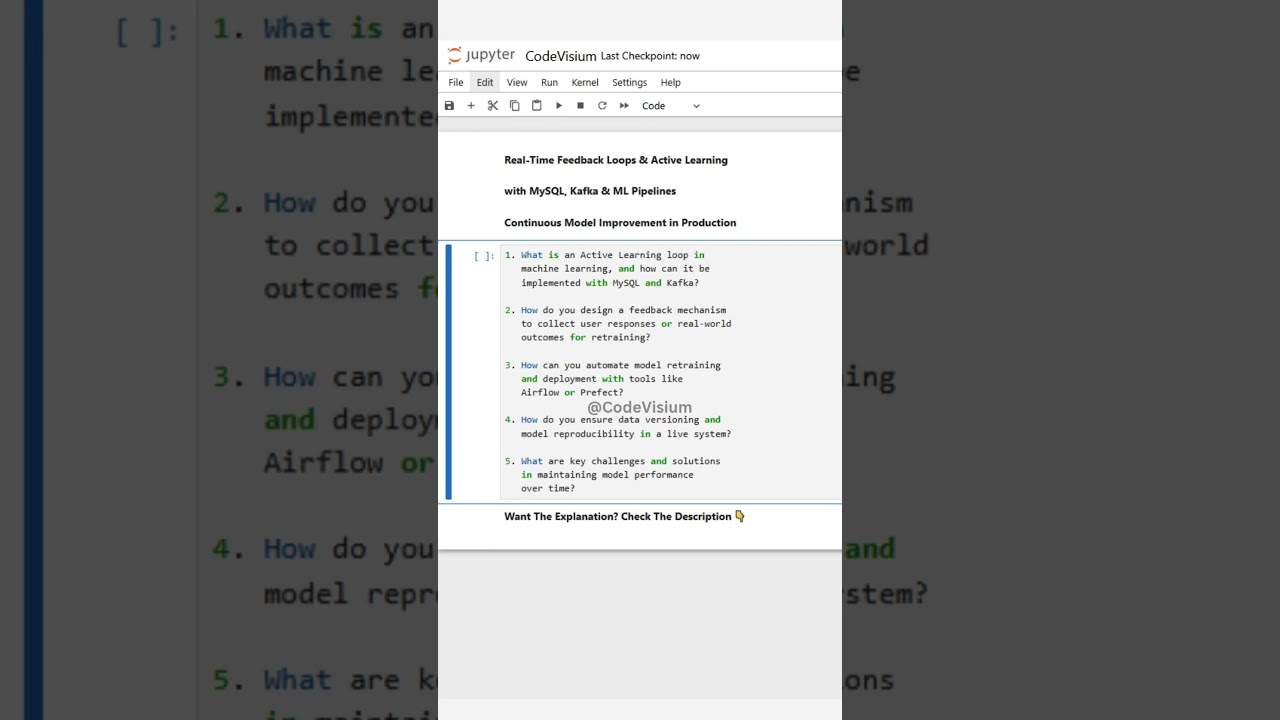 Real-Time Feedback Loops & Active Learning with MySQL, Kafka & ML Pipelines