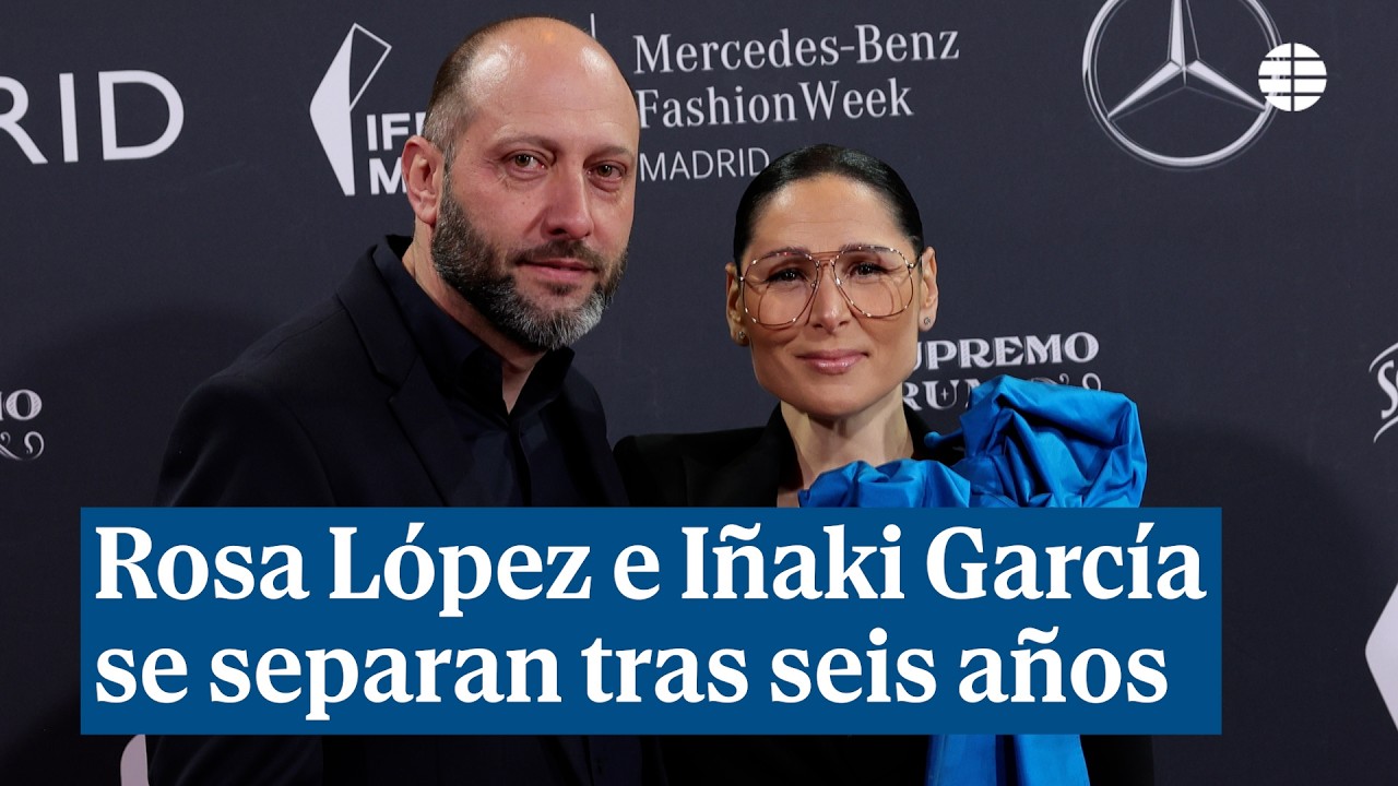 Rosa López se separa por sorpresa de su novio Iñaki García tras seis años de relación