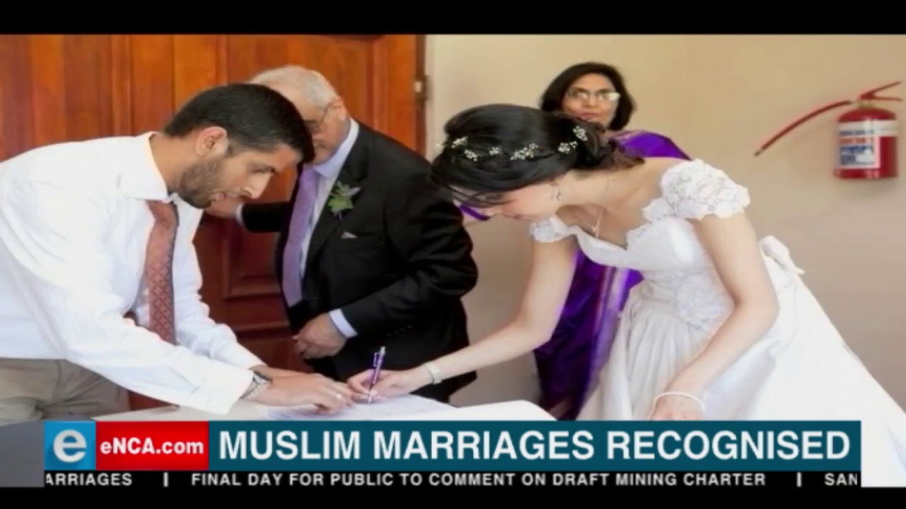 Muslim marriages recognised