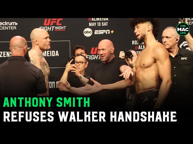 UFC Charlotte: WATCH: Johnny Walker forced to shake his own hand as ...