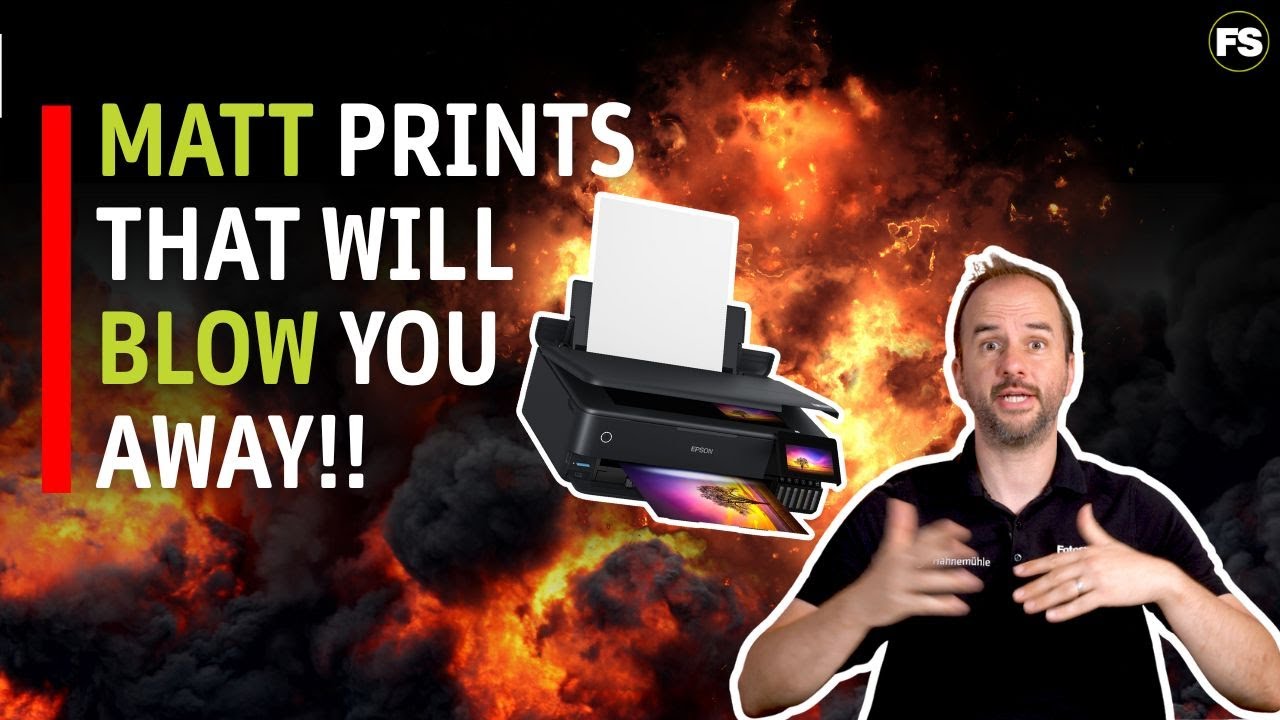 How to get perfect matt prints on your Epson ET-8550 Eco-tank printer