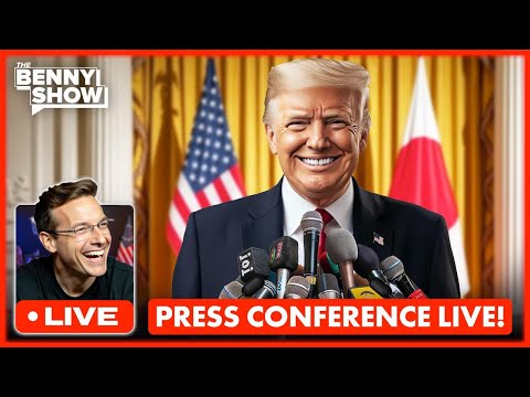 🚨Trump LIVE Right Now Taking Questions From the Press at White House ...