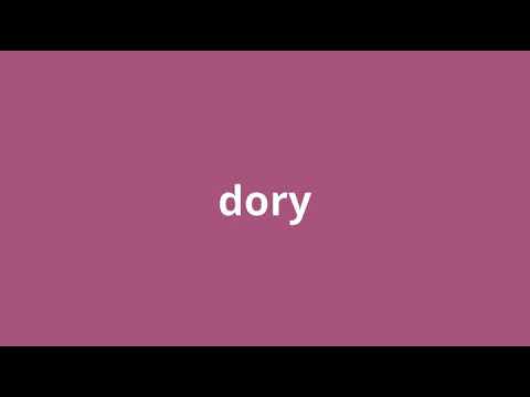 what is the meaning of dory