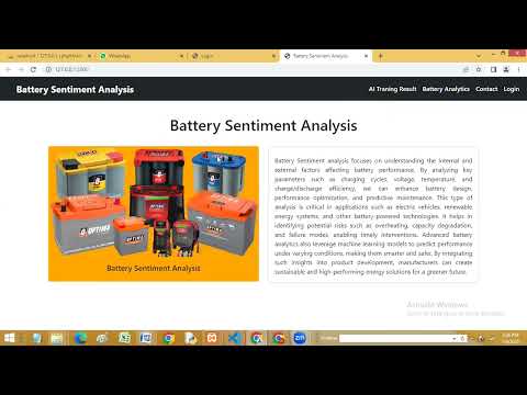 Real-Time Battery Health & Charge Monitoring System Using Machine ...