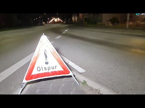 🚨🚒 Achtung große Ölspur auf B 34 zw. Rheinfelden und Dogern - Live aus Bad Säckingen [14.04.2022]