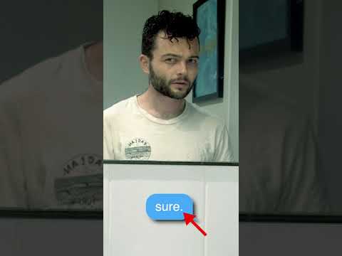 Why does a period at the end of a text sound insincere? #shorts
