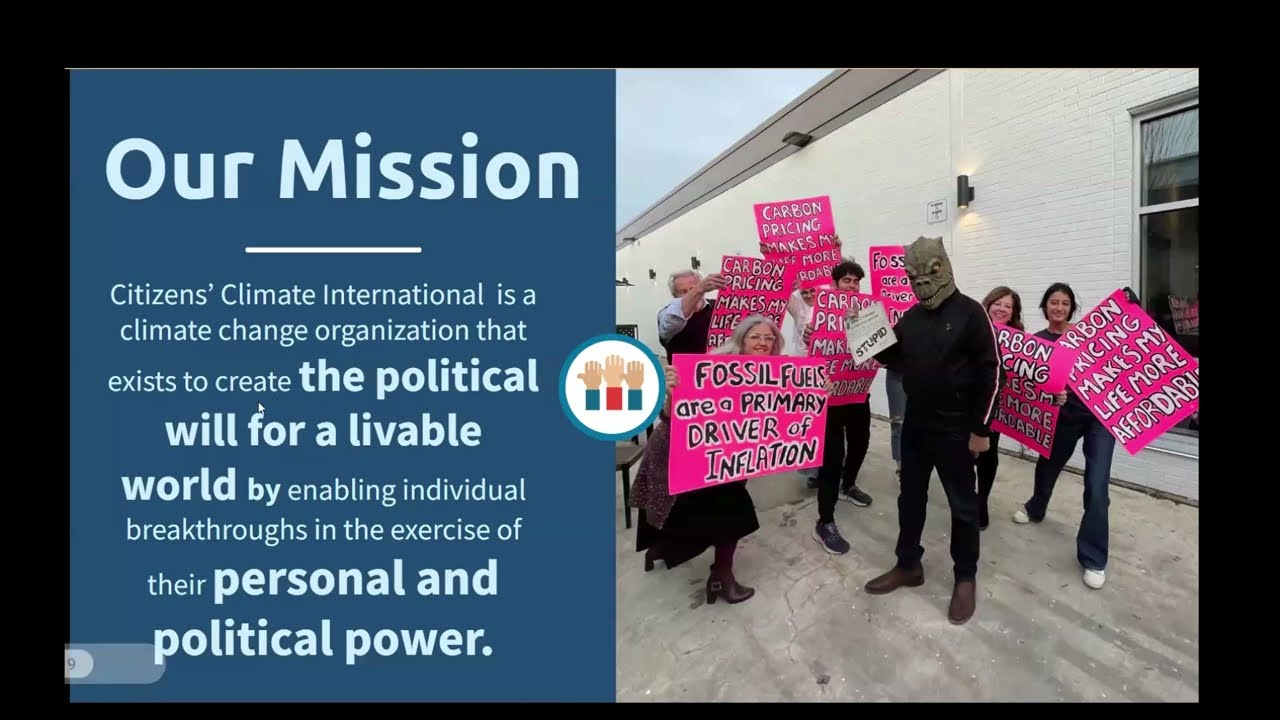 Citizens' Climate International's March 2024 Get-To-Know-Us Call