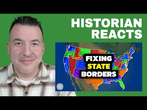 Let's Fix The United States' Awful Borders - Geography by Geoff Reaction