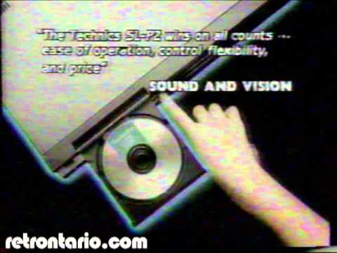 Technics CD Player 1985