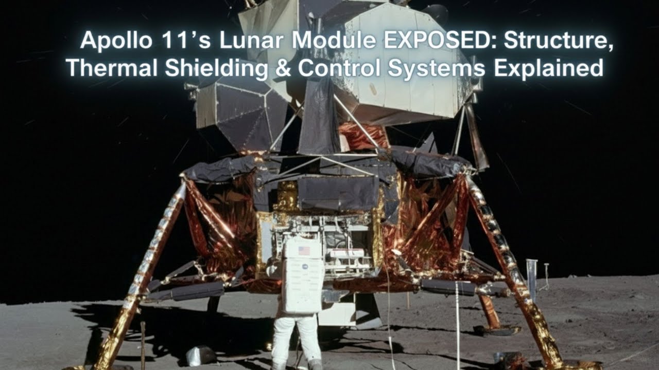 Apollo 11’s Lunar Module EXPOSED: Structure, Thermal Shielding & Control Systems Explained