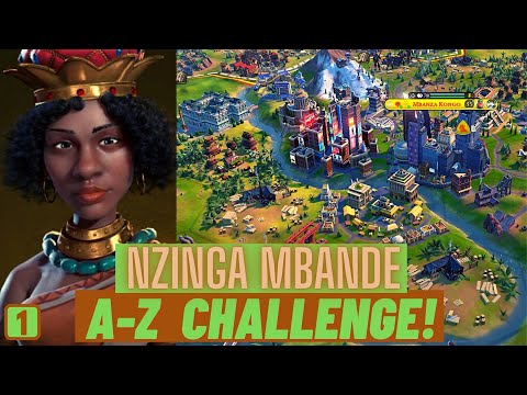 🔴 Deity Nzinga Mbande ∥ Civilization VI ∥ Ep 1