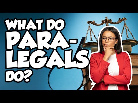 What Do Paralegals and Legal Assistants Do?