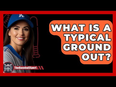 What Is A Typical Ground Out? - The Baseball Xpert