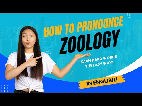 How to Pronounce Zoology [Easy English Pronunciation]