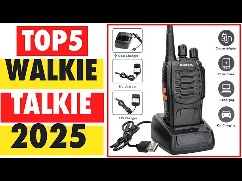 Top 5 Best Walkie Talkie In 2025 | Cheap Walkie Talkie