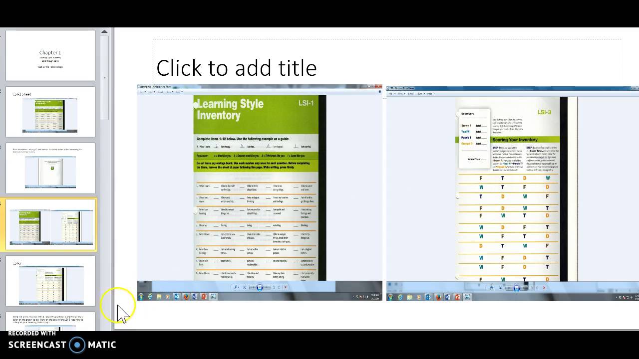 Read 134-Learning Style Inventory