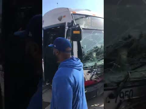 CTA bus accident #cta #bus