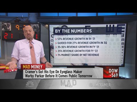 Jim Cramer: 'Steer clear' of Warby Parker shares unless they trade at an obvious discount