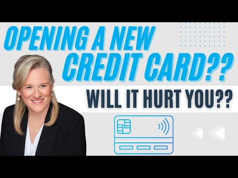 Does opening a new credit card hurt your score??