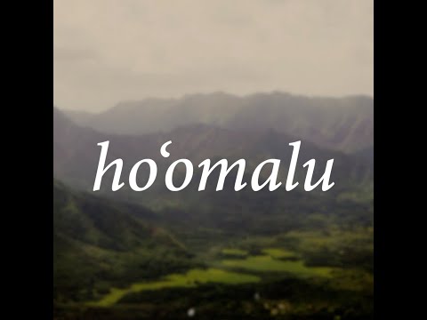 Hawaiian Word of the Week: Hoʻomalu