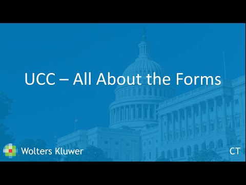 UCC - All About the Forms