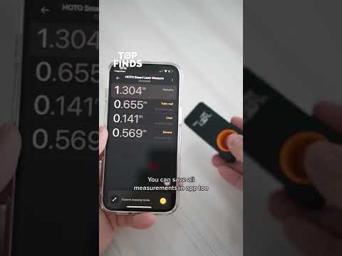 This Laser Measure is so Sleek and Pocketable!