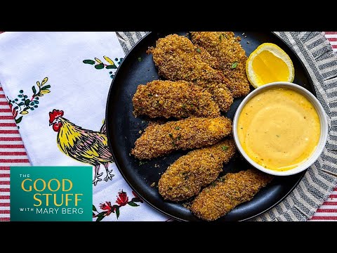 Healthy Crispy Chicken Tenders Recipe | The Good Stuff with Mary Berg