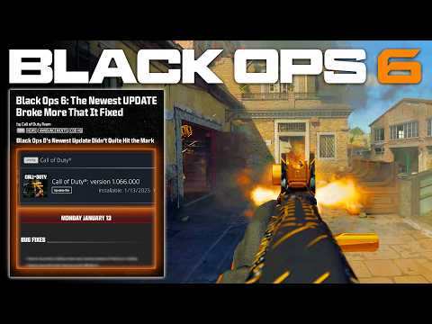 Black Ops 6's Newest Update Broke More Than It Fixed...