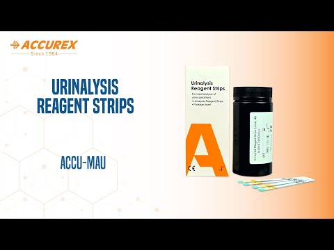 How to test Urine at home | Accu Mau | Urine Reagent Test Strips | Urine test | Accurex