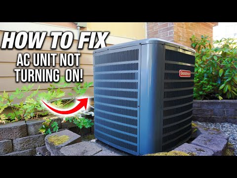How To Fix An AC Unit That Is Not Turning ON! TOP 3 REASONS WHY! DIY
