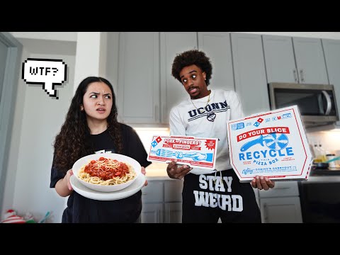 Asking My Girlfriend To Cook Dinner, THEN ORDERING TAKEOUT! *HILARIOUS*
