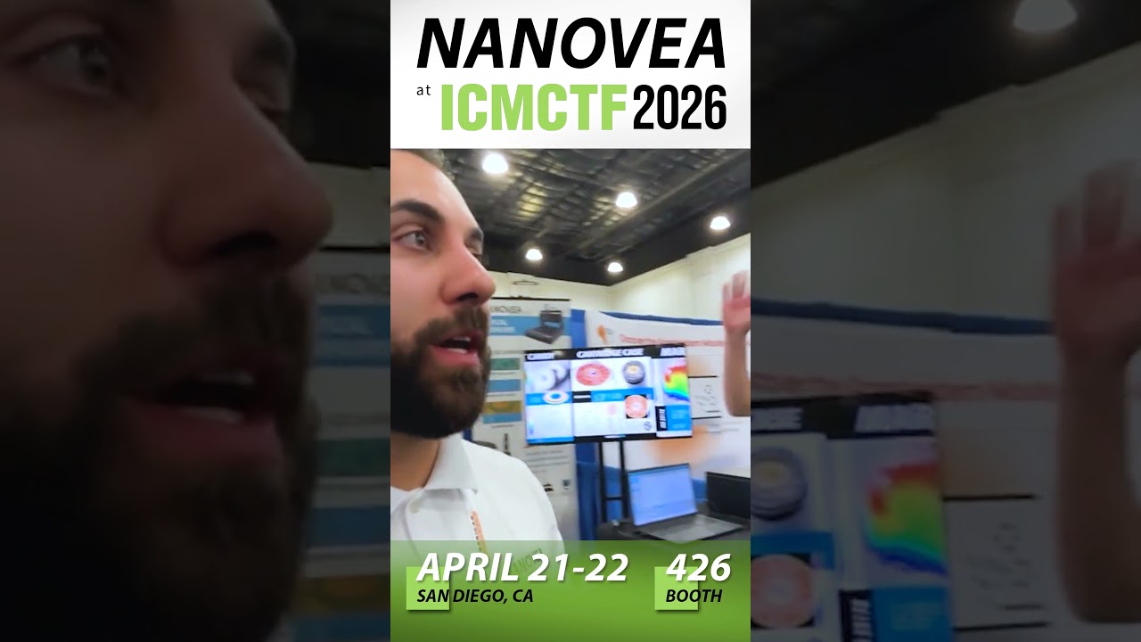 NANOVEA at ICMCTF 2026 in San Diego