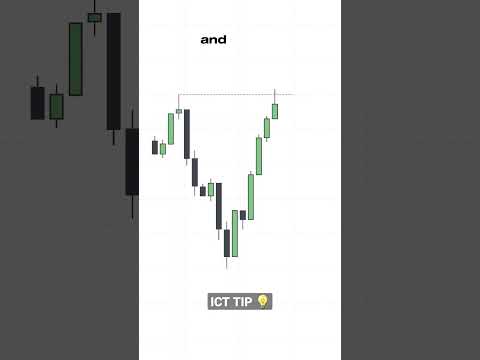 ICT Tip 💡: How to identify a reversal stop run. #trading #priceaction #ict #smc #forex #stockmarket