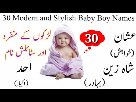 30 popular boy names and their meanings | Top Trending Baby Names | Most Popular Boy Names 2022