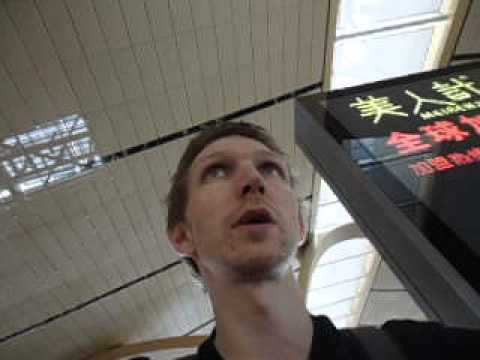 Wasting Time at Kunming Airport Yunnan - China - May 2013