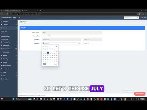 Navigating Active/Prepaid Users Tab In FreeIspRadius