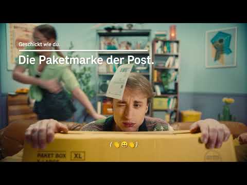 Frankieren statt stagnieren - Die Paketmarke der Post.