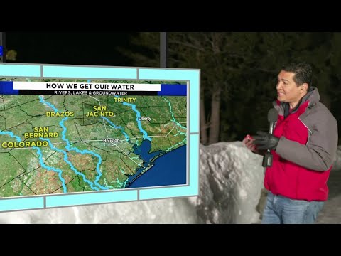 Where California and Texas get their water supply: Meteorologist Anthony Yanez
