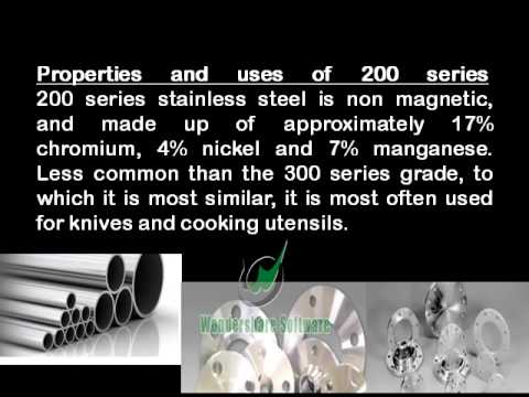 Grades of Stainless Steel and Their Properties