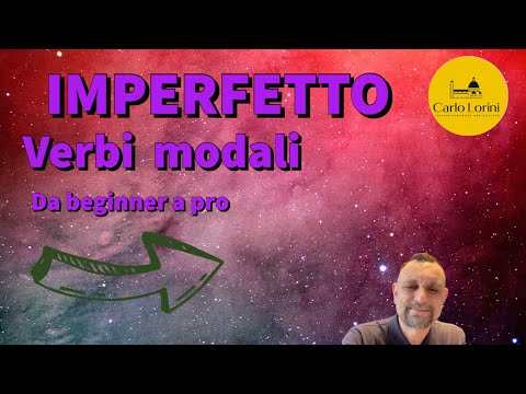 Imperfetto Verbi Modal with full audioi Learn Italian for Beginners