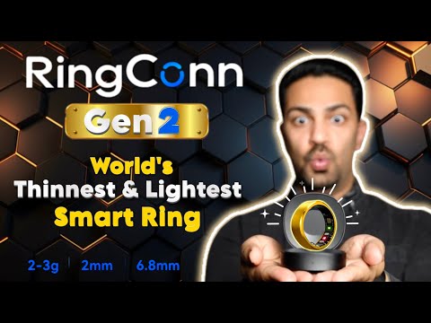 Ringconn Gen 2 │ World's Lightest & Thinnest Smart Ring │ Unboxing & Review