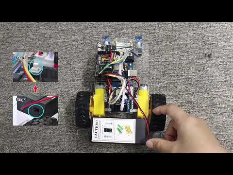 OSOYOO 2WD Robot Car Starter Kit Lesson 1 Basic Installation — Test