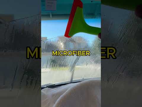 How to Clean the INSIDE of your CAR WINDOWS #amazonfinds #cleaning #cardetailing
