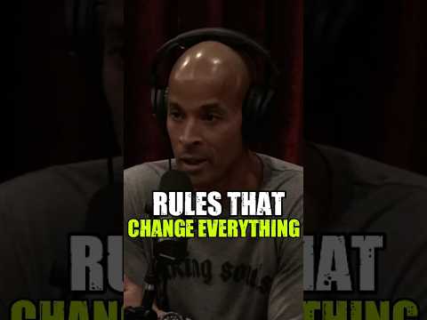 Rules That Change Everything | #davidgoggins #motivation #success #shorts