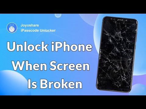 How to Unlock iPhone with Broken Screen (4 Ways) | Joyoshare iPasscode Unlocker