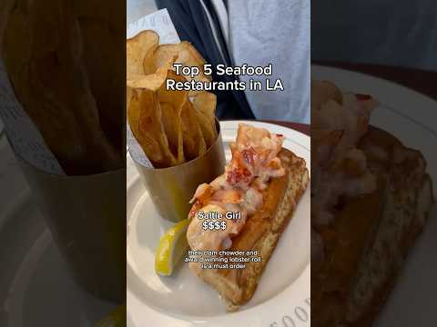 Top 5 Seafood in 📍Los Angeles #seafood #lobster #crab #foodie #lafoodie