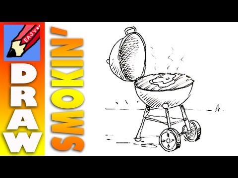 How to draw a barbecue real easy – Shoo Rayner