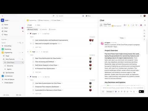 Autopilot Agents on Lists