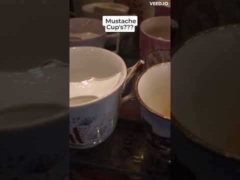 Story of Victorian Mustache Cup. #shorts #facts